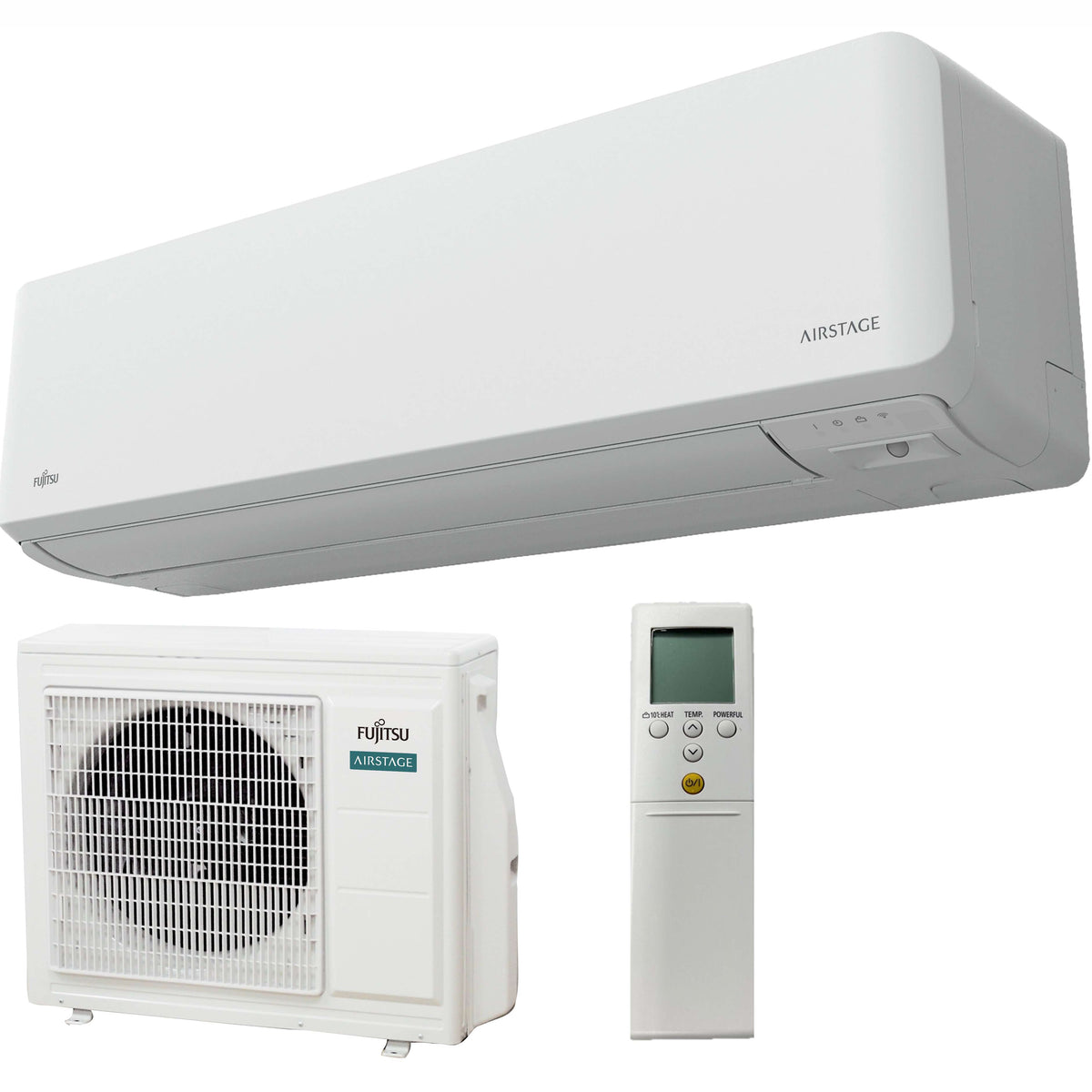 Powerland Appliances | Fujitsu 6.0kW Cool / 7.2kW Heat Split System Air ...